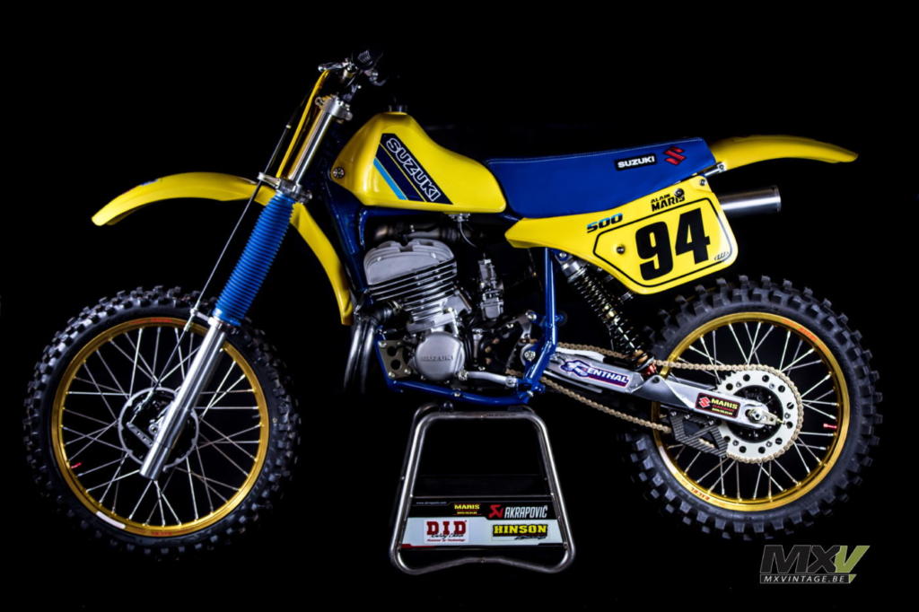 Foto: Suzuki RM500 project door Alain Maris! - MX Vintage