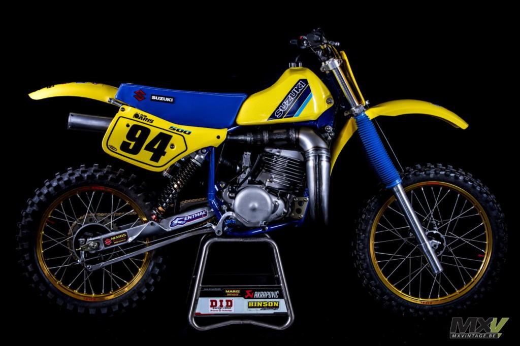 Foto: Suzuki RM500 project door Alain Maris! - MX Vintage