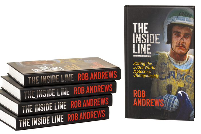 “The Inside Line” van Rob Andrews opnieuw verkrijgbaar. | MX Vintage