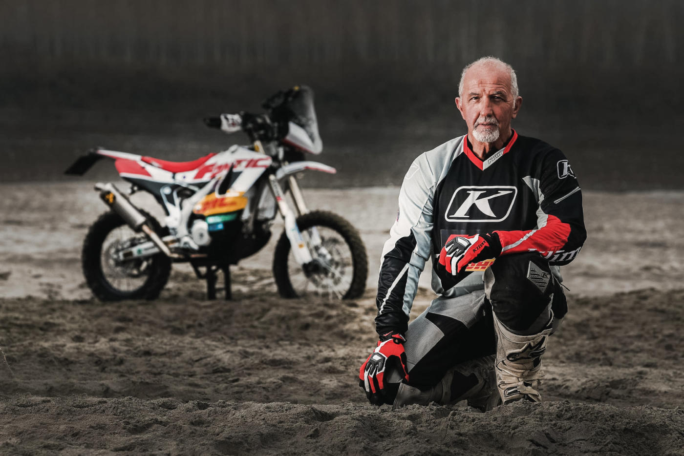 Veteraan Franco Picco trekt naar de Dakar Rally met een Fantic | MX Vintage